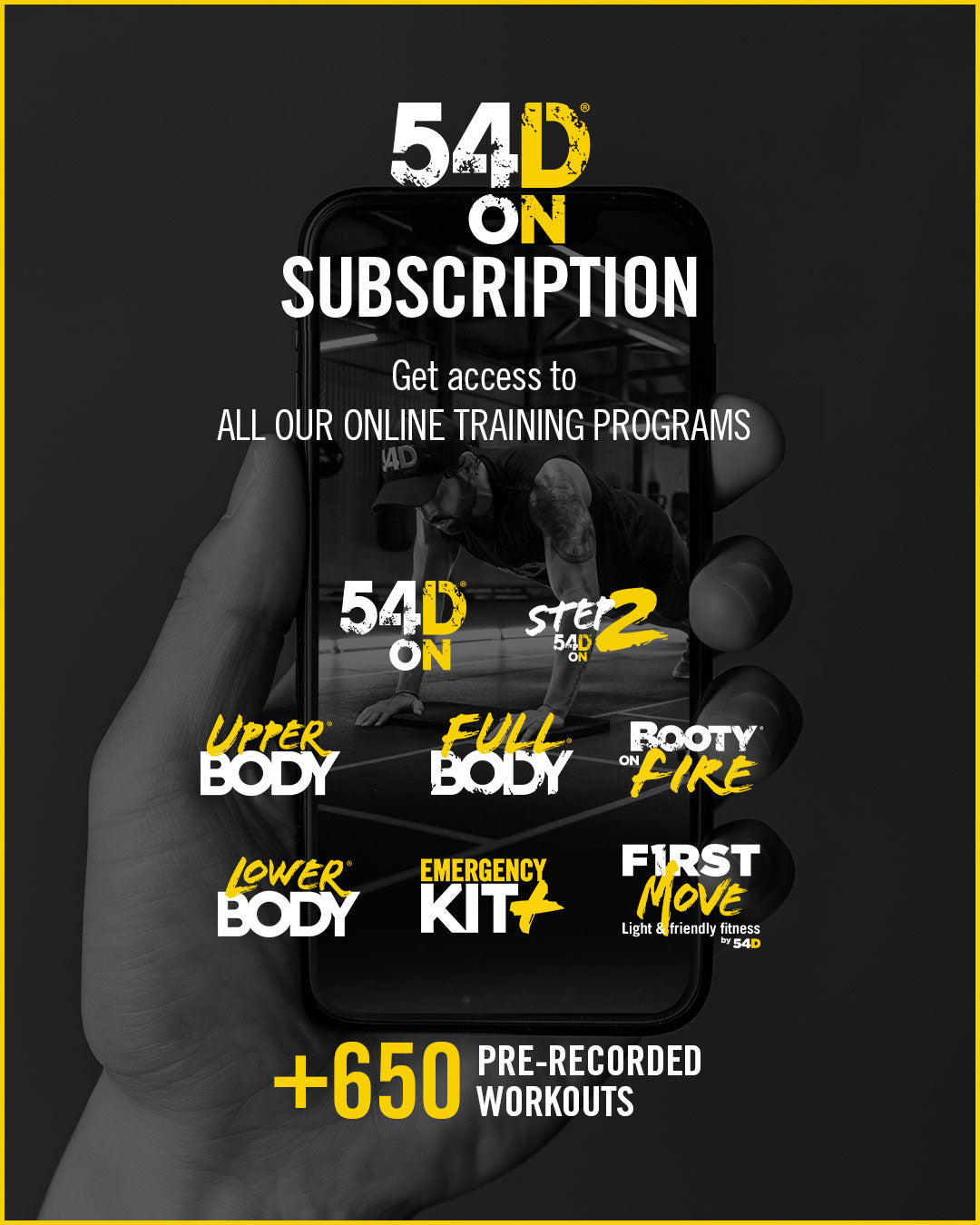 54D ON Subscription - 54D Online Store